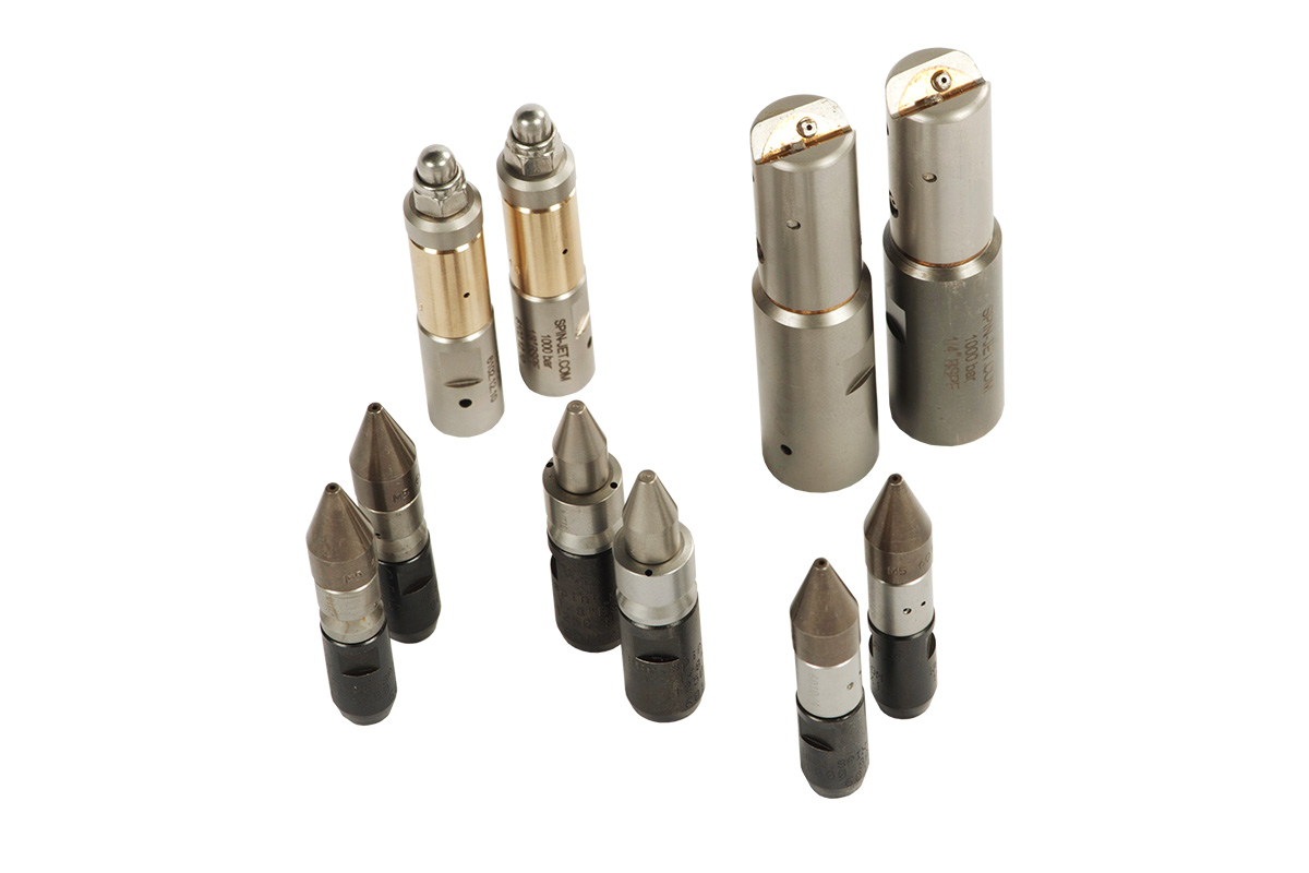 DERC Spin-Jet Dönen Nozullar - Fi-Ba